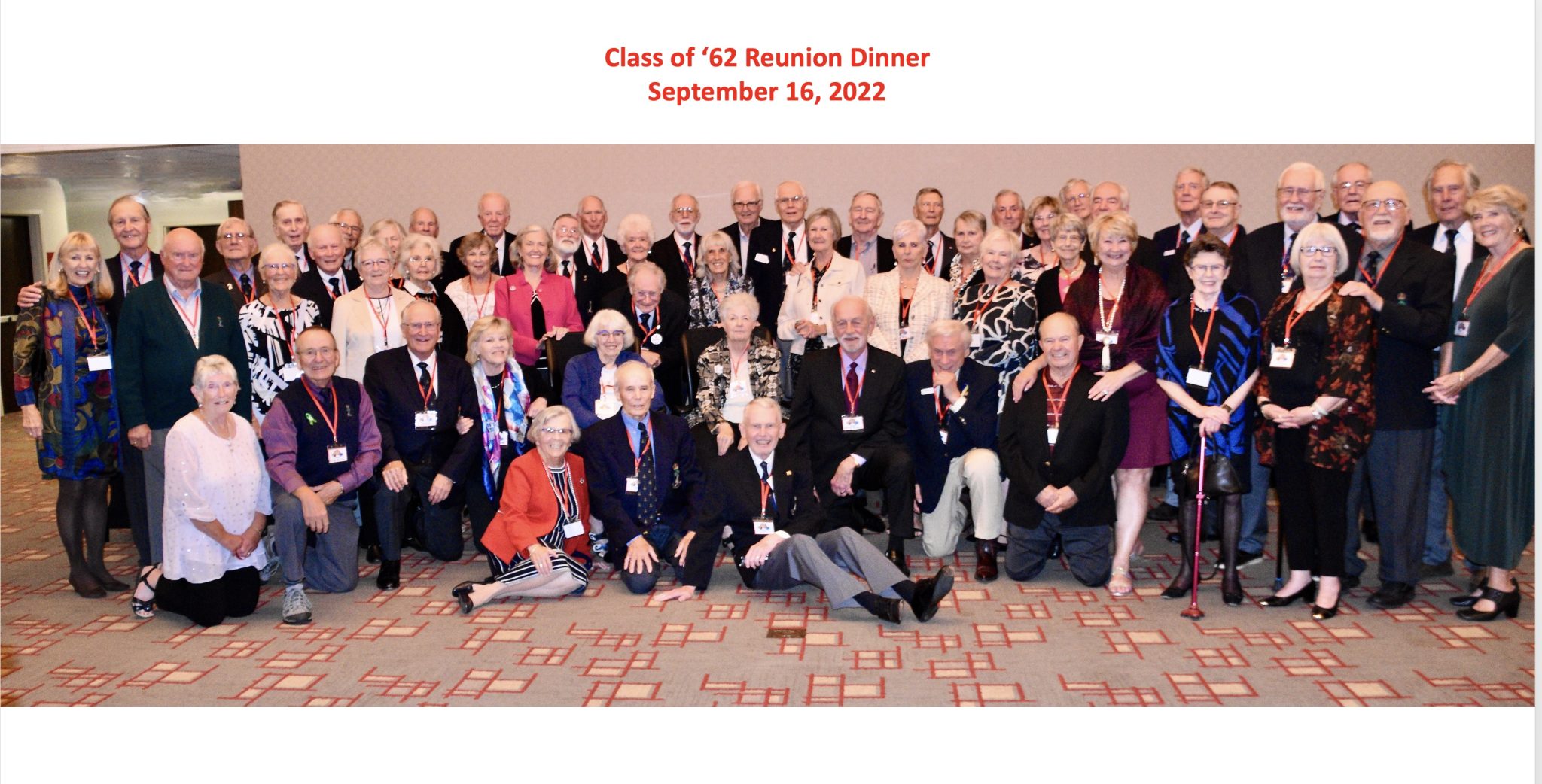 Class of 62 Reunion a Great Success! – eVeritas