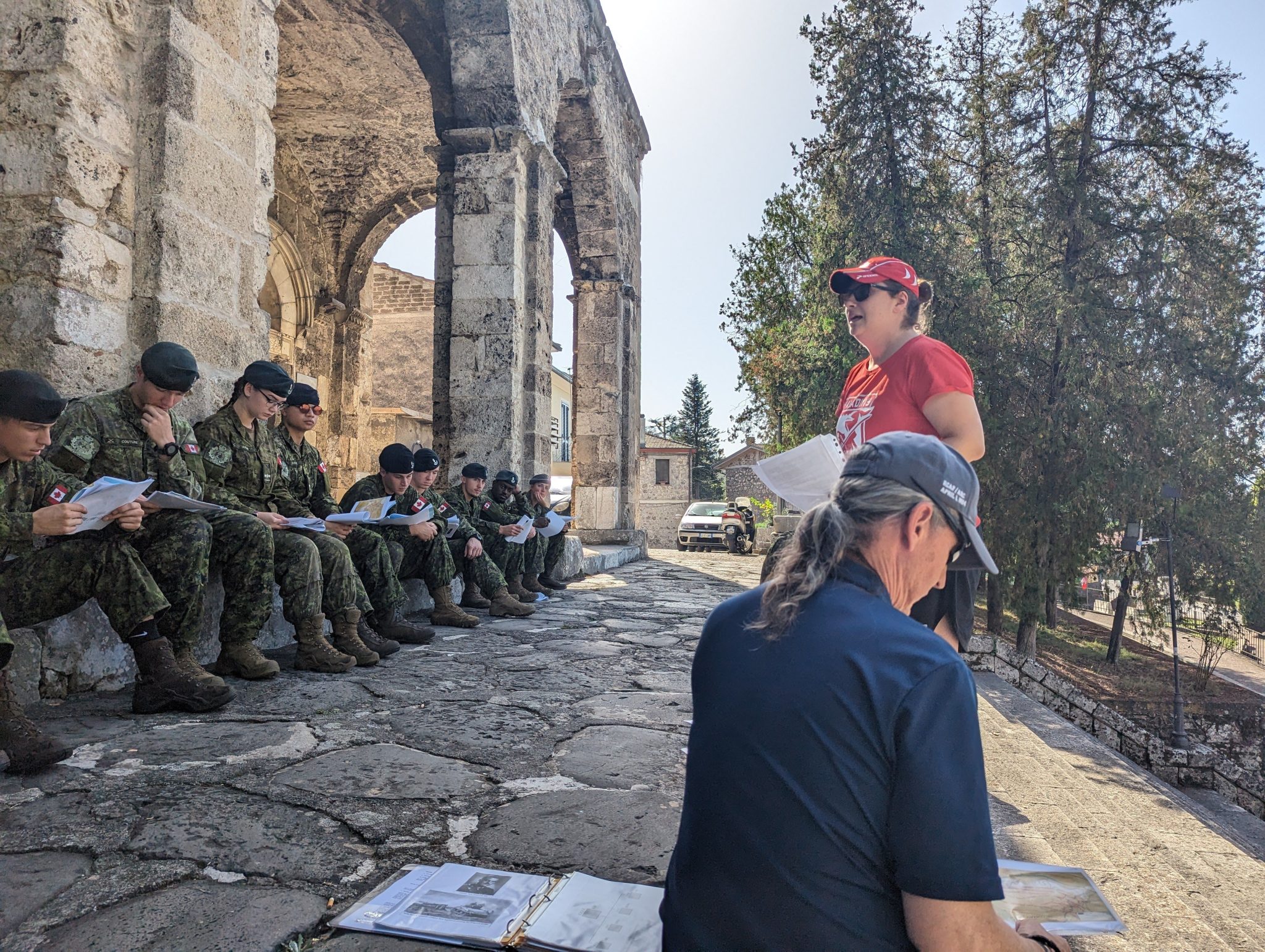 5586 Ian and Rosemary Mottershead Provide an Italian Battlefield Tour ...