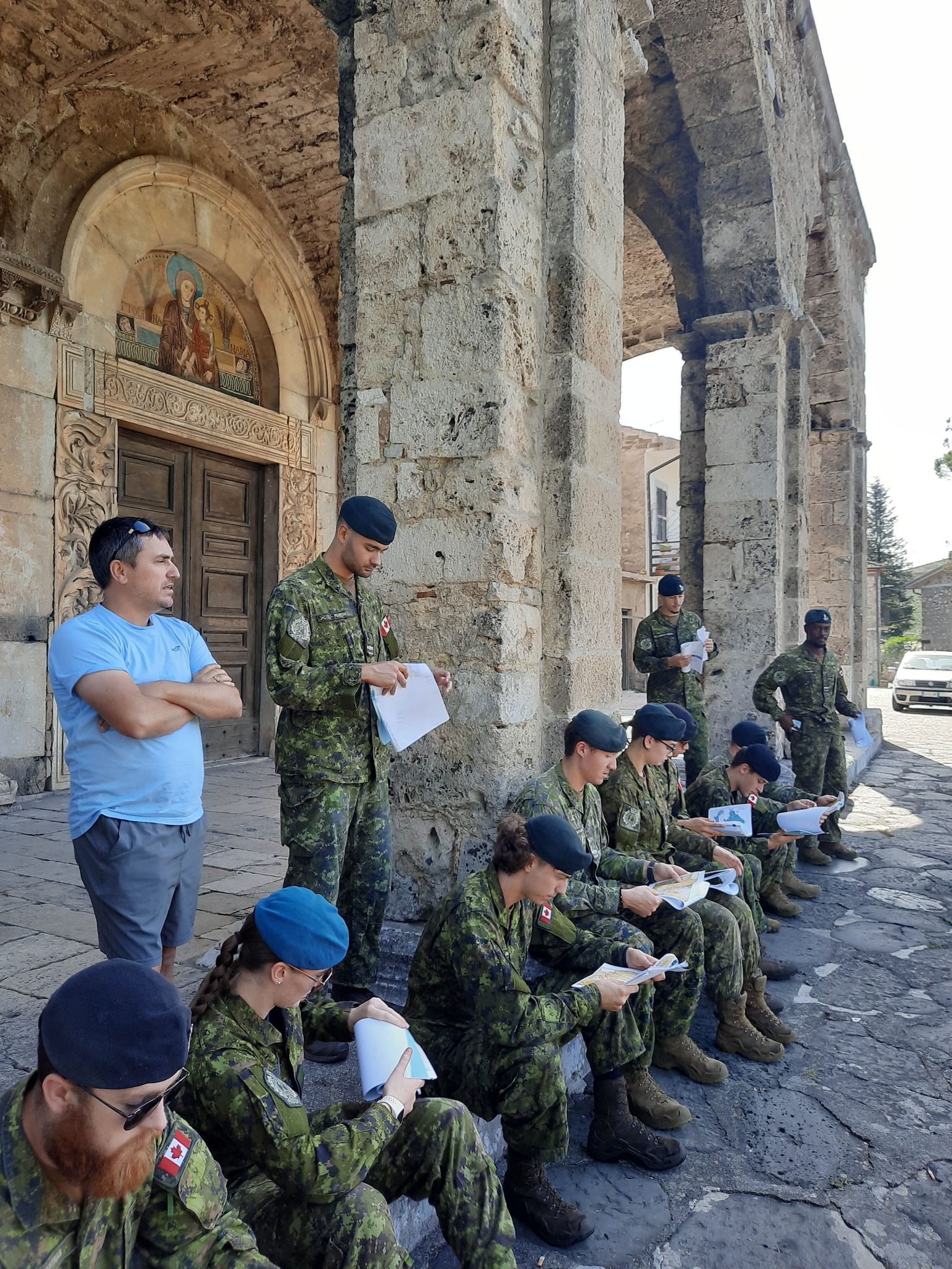 5586 Ian and Rosemary Mottershead Provide an Italian Battlefield Tour ...