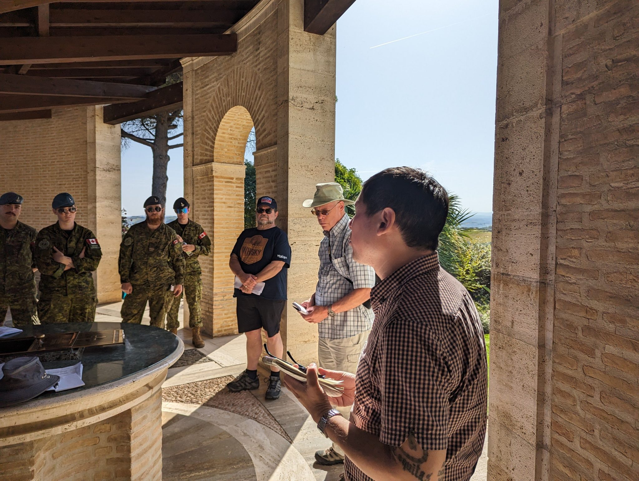 5586 Ian and Rosemary Mottershead Provide an Italian Battlefield Tour ...