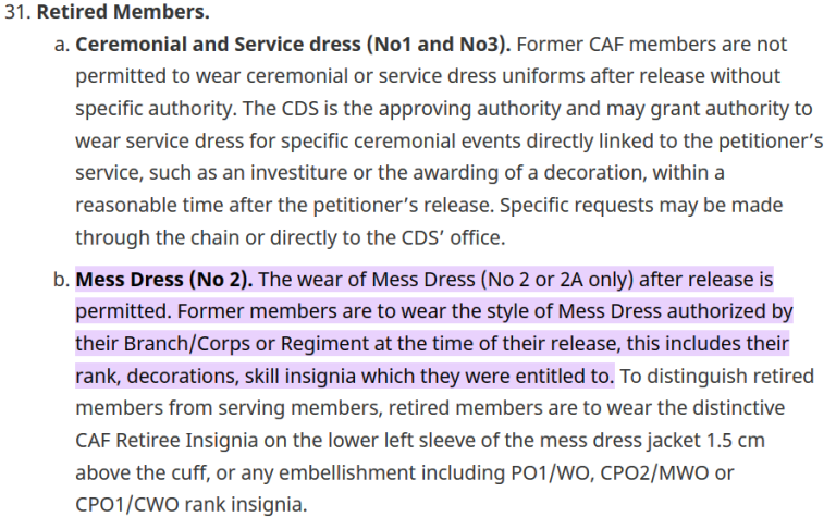 Notice to All Old Brigade Members and all Retired CAF Members – eVeritas