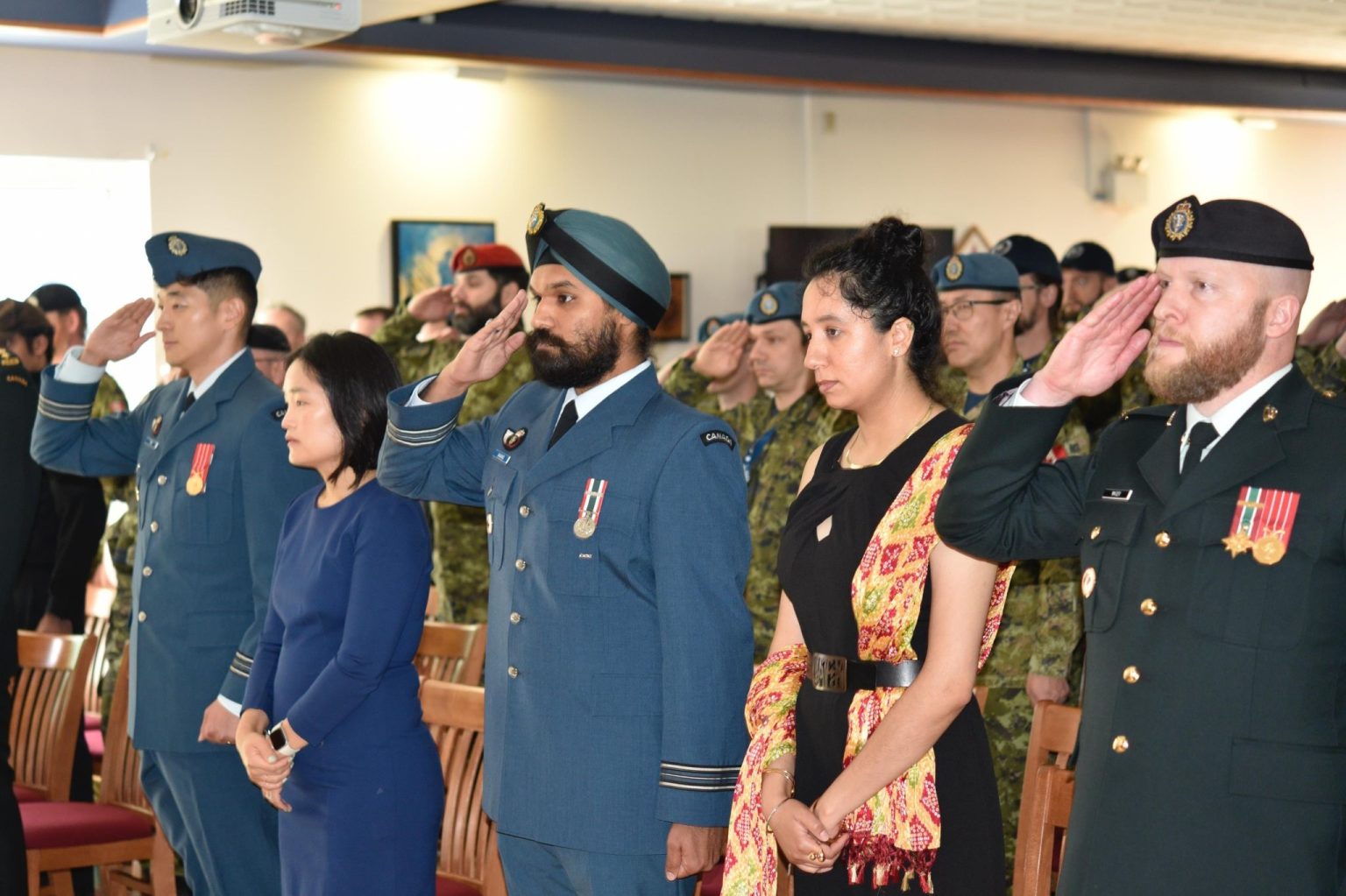 Major Sarabjot Anand Assumes Command of Alpha Squadron at the Canadian ...