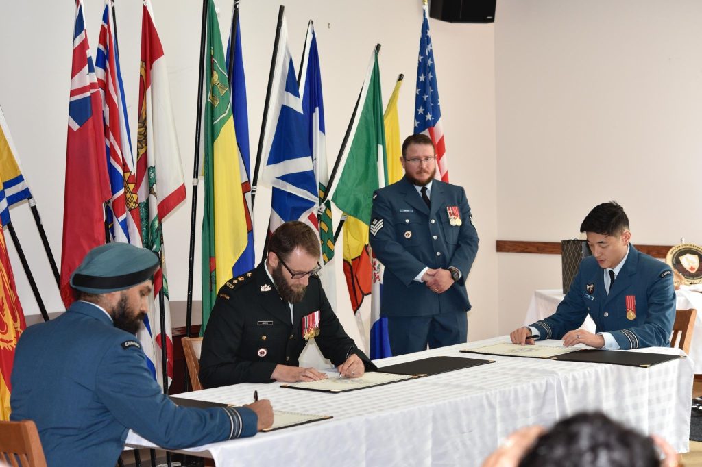 Major Sarabjot Anand Assumes Command of Alpha Squadron at the Canadian ...