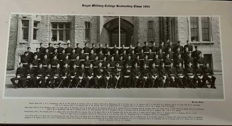 From the Graduating Class of Royal Roads 1952 / RMC 1954 to the RMC ...