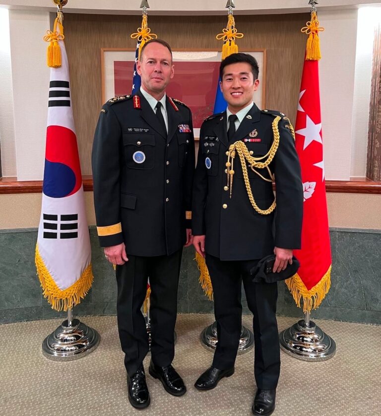 RMC Trailblazers: A Conversation with Major Jaemok Lee on His Journey ...