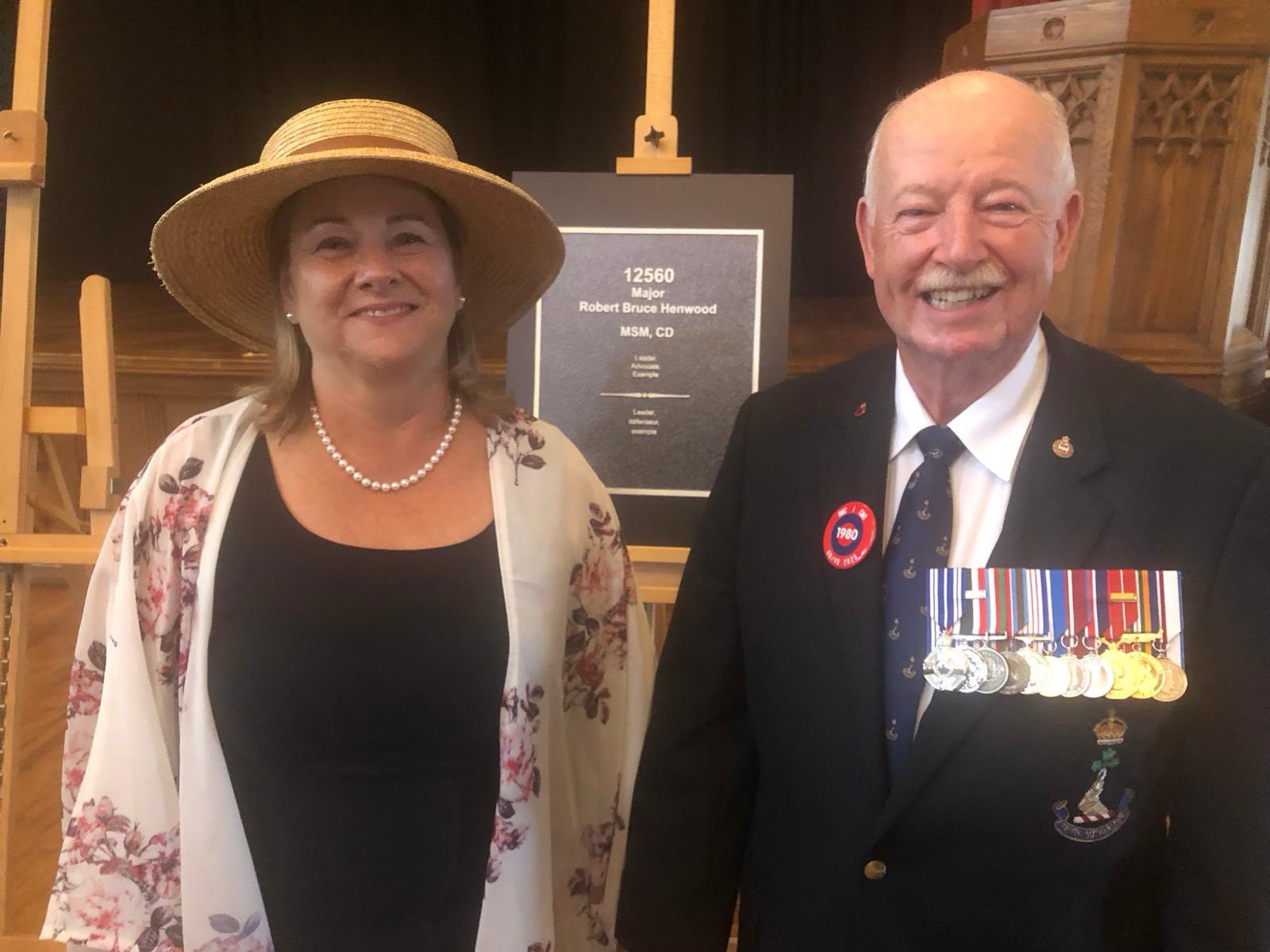 Wall of Honour Remarks from Maj (Ret’d) Bruce Henwood – eVeritas