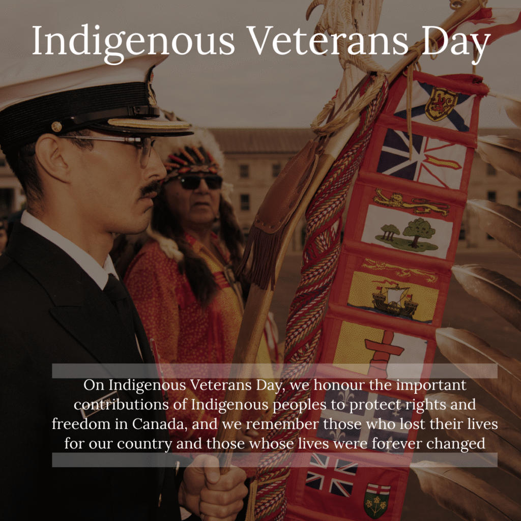 Honouring the Service and Sacrifice of Indigenous Veterans: The Vital ...